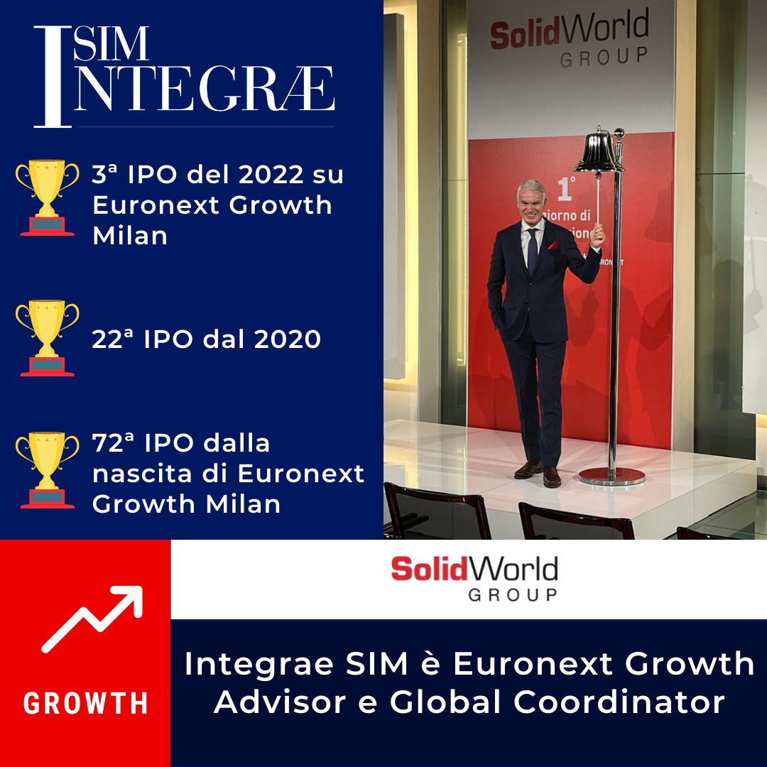 INTEGRAE SIM - Nuova quotazione di successo - integrae.it – Financial ...